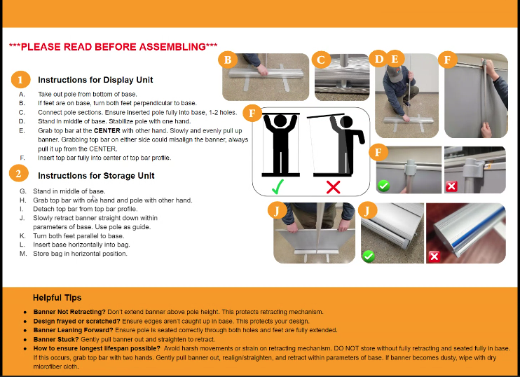 Retractable Banners & Pop-up Banners | Banners On The Cheap | 35% OFF