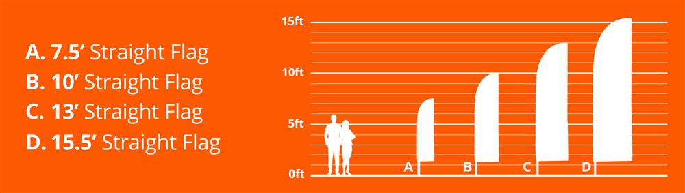 Custom Straight Flags Online | Banners On The Cheap | 35% OFF